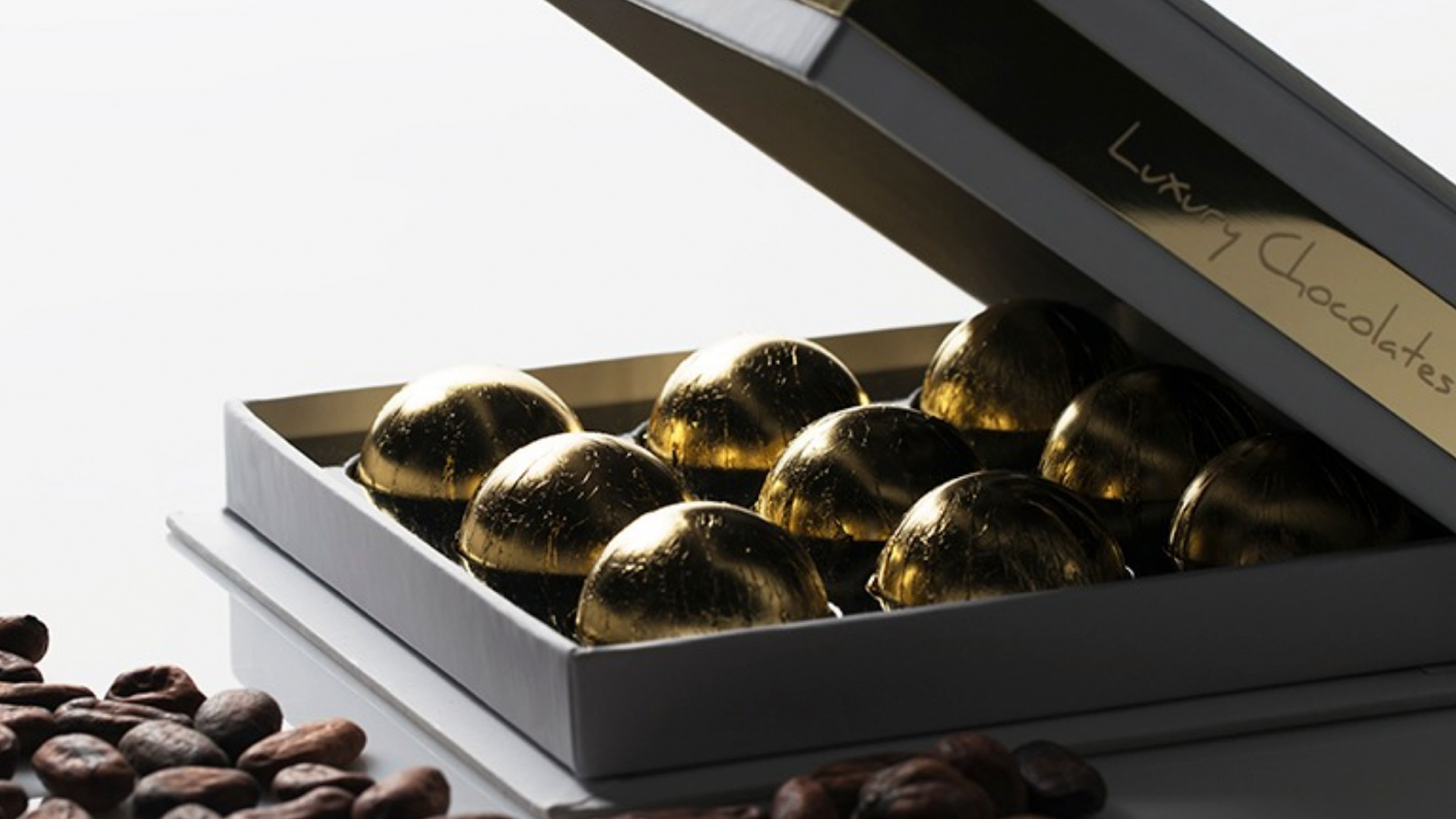 Bombones de oro, obras de arte para paladares exigentes