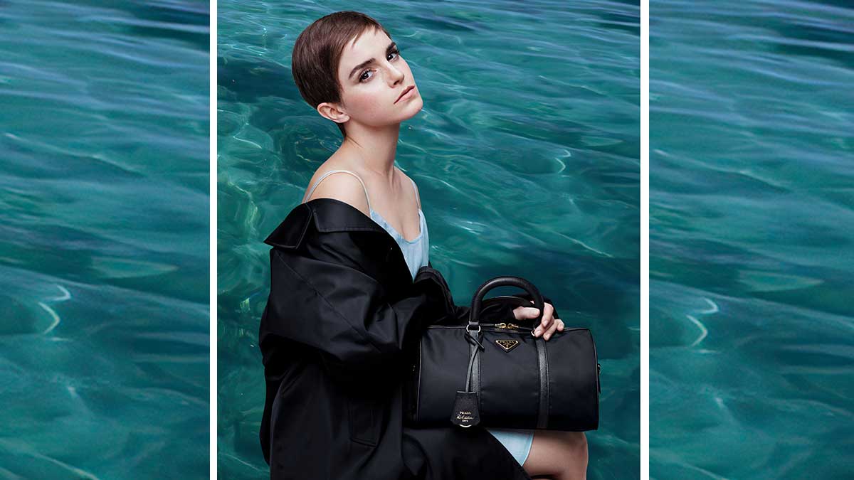 Emma Watson, nueva embajadora de Prada Re-Nylon
