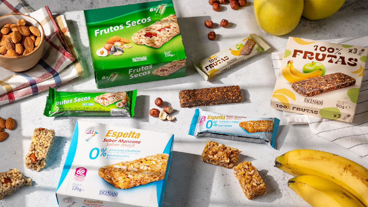 ¿Conoces los 11 tipos de barritas de Mercadona?