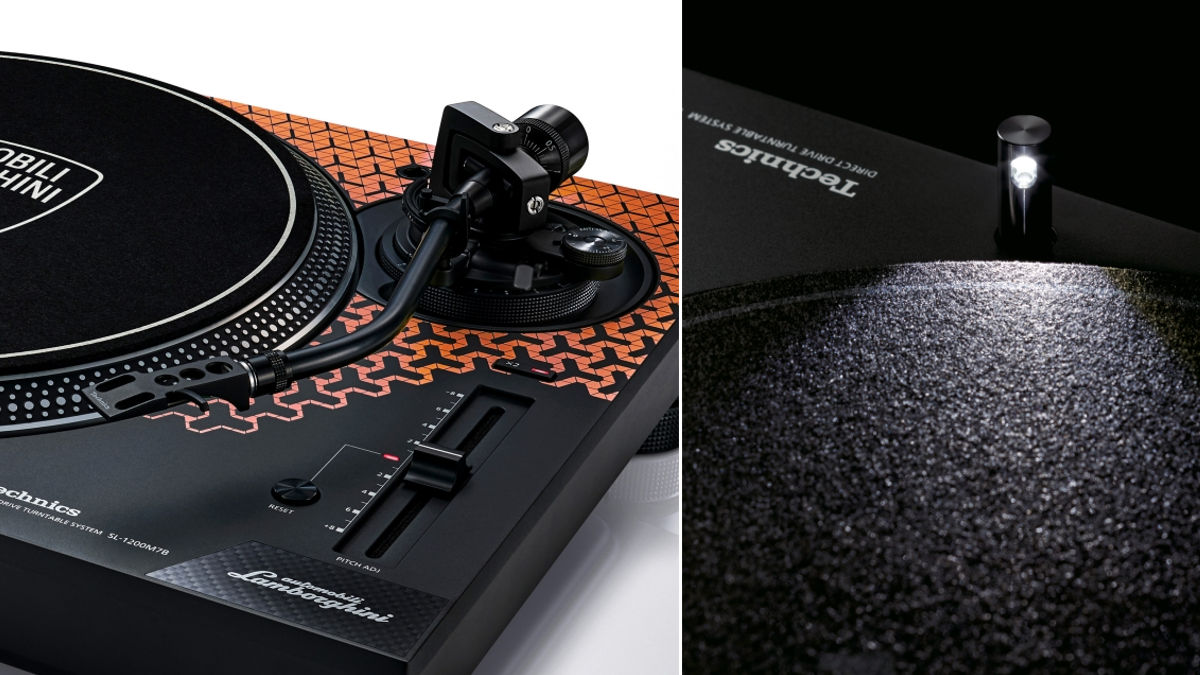 Lamborghini y Technics crean el tocadiscos más exclusivo