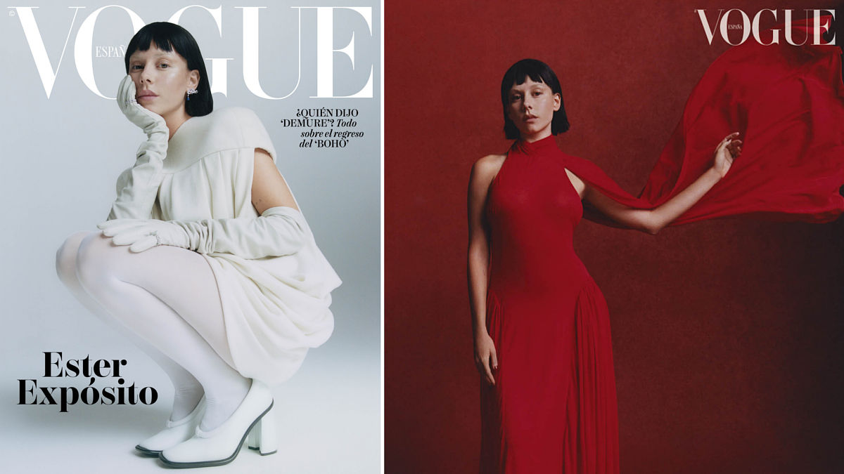 Ester Expósito protagoniza su primera portada de Vogue