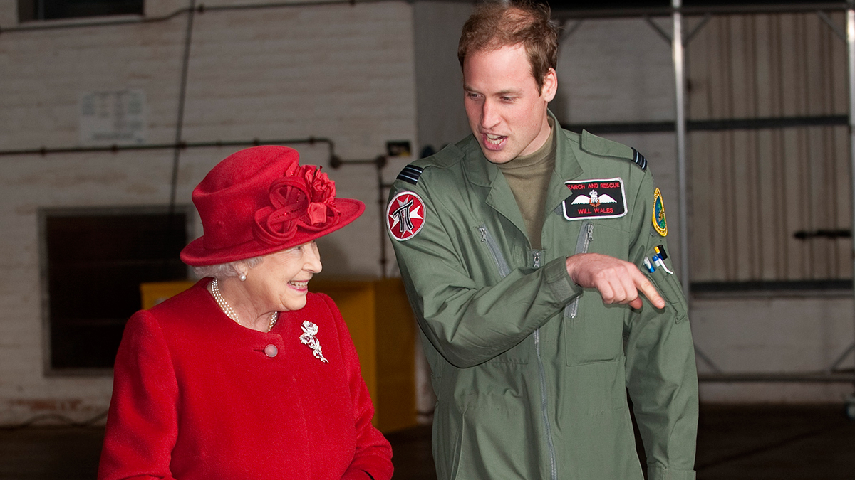 El tierno apodo con el que el príncipe William llamaba a Isabel II