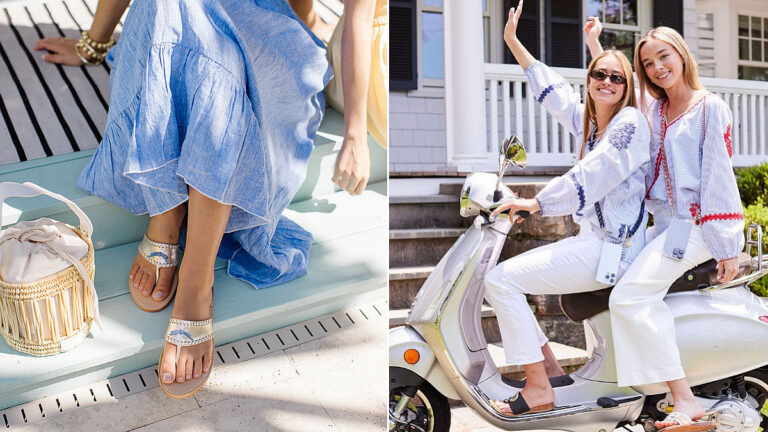 Quiebra la firma de sandalias inspirada en Jacqueline Kennedy