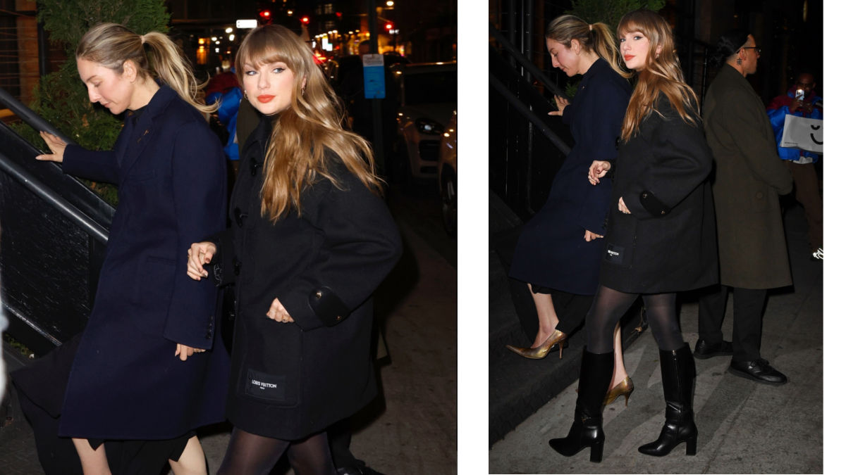 Taylor Swift se viste de Louis Vuitton para preparar su boda