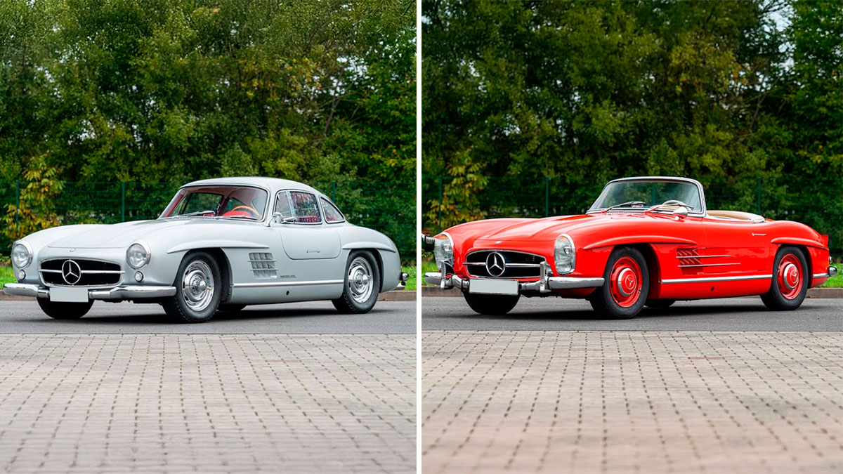 Seis Mercedes únicos salen a subasta en París