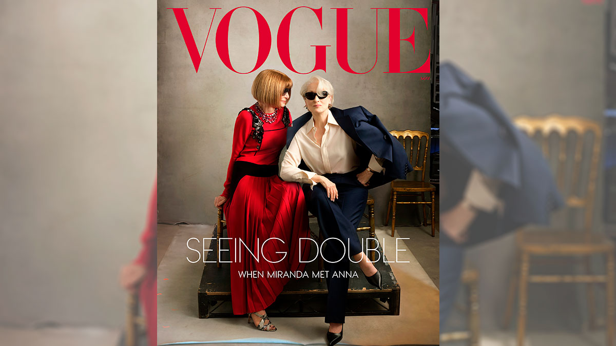 Anna Wintour y Meryl Streep se enfrentan en la portada de 'Vogue'